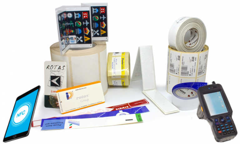 Self-adhesive RFId label - RFId solutions Made in Italy